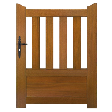 Portillon battant bois exotique sur-mesure AMIENS